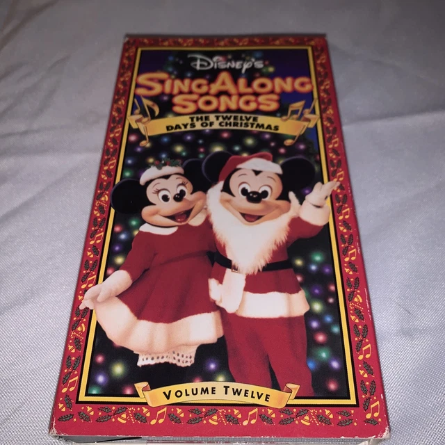 DISNEY'S SING ALONG Songs The Twelve Days of Christmas chansons très ...
