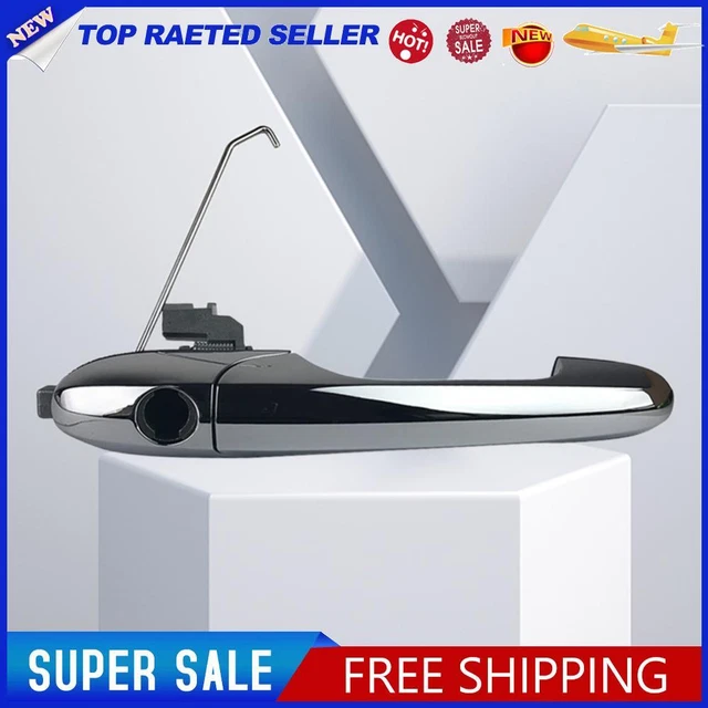 OUTER DOOR HANDLE Chrome Plated Outside Doorknob Car Door Pull Grab for ...