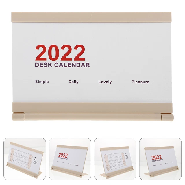 1PC TABLE DAILY Calendar Desk Calendar 2022 Tiger Year Calendar EUR 11 ...
