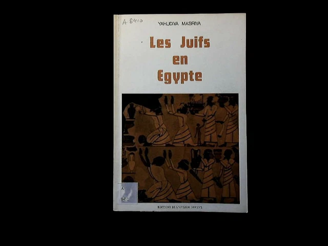 LES JUIFS EN Egypte. Apercu sur 3000 ans d'histoire. Masriya, Yahudiya ...