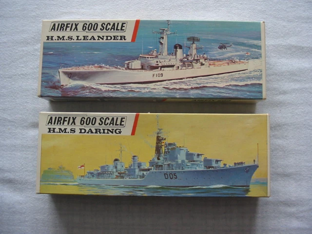 AIRFIX HMS LEANDER HMS DARING 1/600 Lot navire Rare EUR 49,50 - PicClick FR
