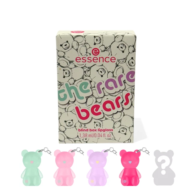 ESSENCE LIPGLOSS THE Rare Bears Blind Box 1,38ml Neu OVP Limitiert EUR ...