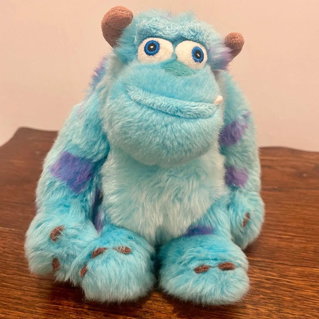 DISNEY STORE PIXAR Monsters Inc. Sulley Sully Soft Plush Cuddly Teddy ...