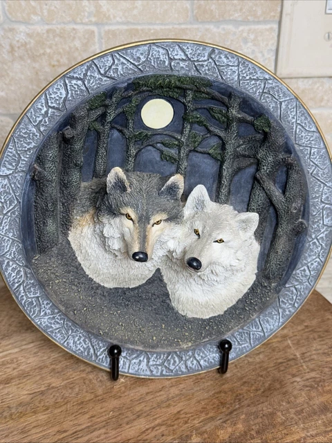 Collector Plates, Wolves, Wild Animals, Animals, Collectibles - PicClick