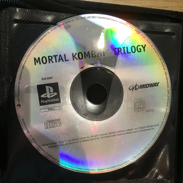 MORTAL KOMBAT TRILOGY - Disque Seul 100% Original Sony Ps1 Pal Euro ...