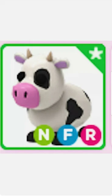 ROBLOX ADOPT ME Neon Fly Ride Cow EUR 10,16 - PicClick FR