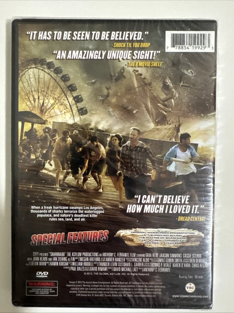 SHARKNADO (DVD, 2013, Canadian) $24.99 - PicClick CA