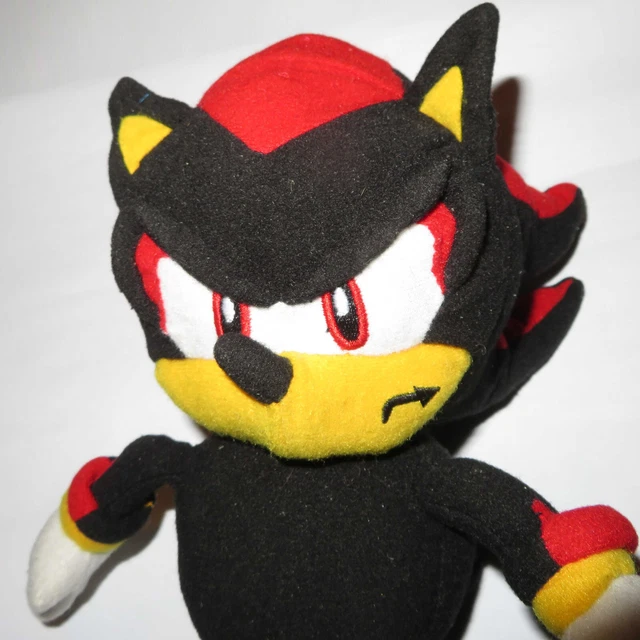 11& SHADOW THE Hedgehog Plush Rare Variant No Chest Fur Gosh Uk Soft ...