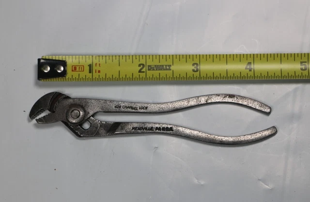 VINTAGE CHANNEL LOCK 4.5" Model 424 Adjustable Ignition Pliers ...