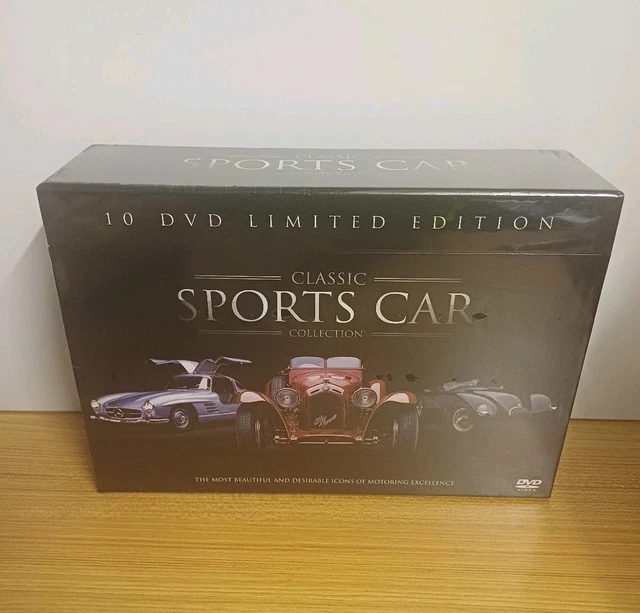CLASSIC SPORTS CAR Collection 10 DVD Limited Edition Brand New & Sealed ...