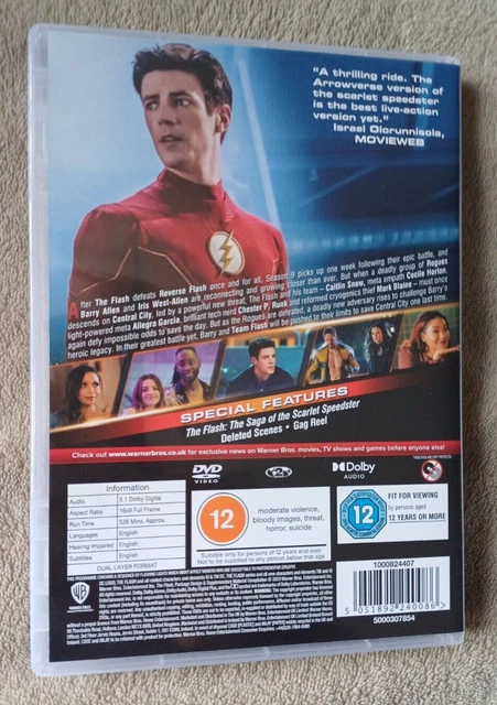 THE FLASH COMPLETE season 9. Final Series. Ninth. region 2 uk DVD Box ...