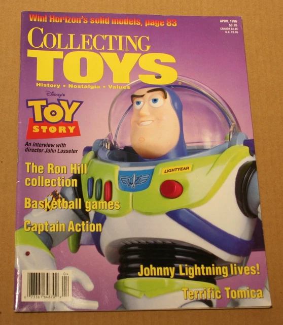 COLLECTING TOYS MAGAZINE April '96 Toy Story Ron Hill The Capture ...