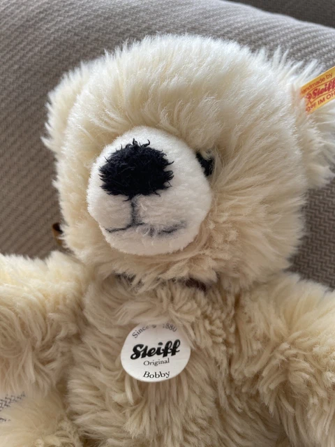 ORIGINAL STEIFF NEU Bär Teddy Bear BOBBY 32 cm Plüschbär Kinder EUR 35 ...