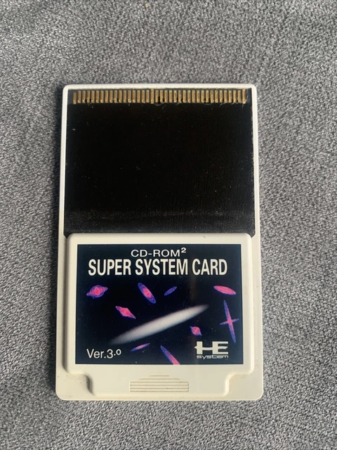 PC ENGINE CORE Super System Card Ver 3.0 Hucard Fully Tested Working ...