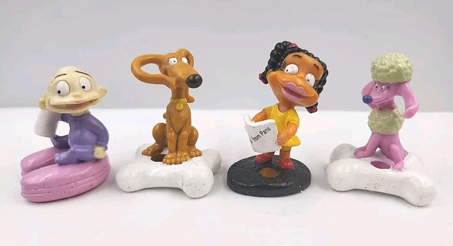 VINTAGE PARAMOUNT PICTURES Viacom Rugrats Figure Toy DIL SUSIE SPIKE ...