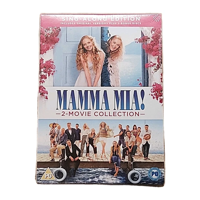 MAMMA MIA / Mamma Mia - Here We Go Again DVD [2018] New. Fast Despatch ...