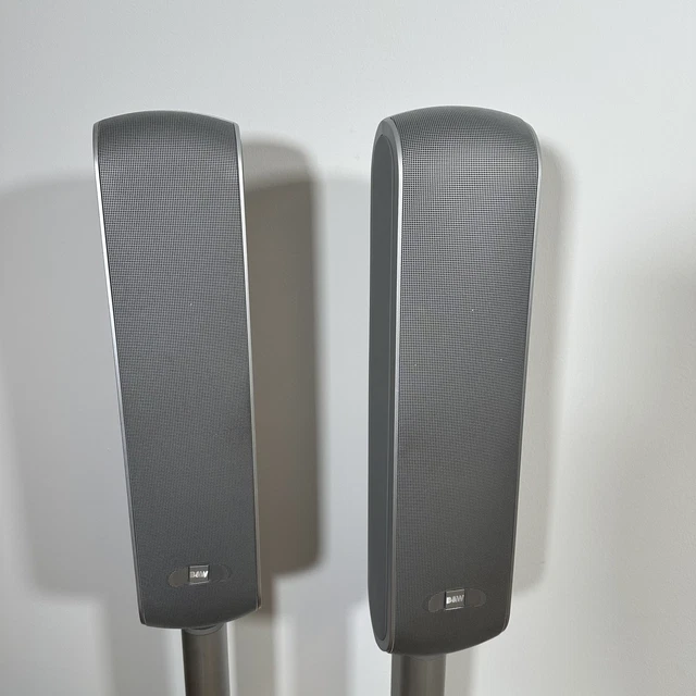 B&W ASW 5.1 Lautsprecher System mit Bodenständer Silber EUR 299,00 ...