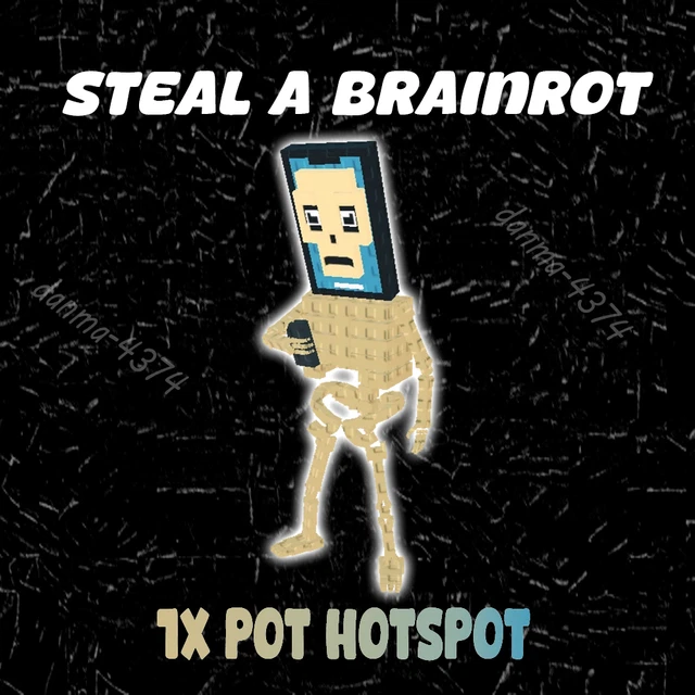 1X POT HOTSPOT | Steal A Brainrot Secret | SAB Secret £3.99 - PicClick UK