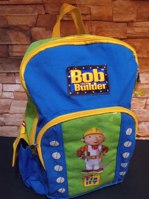 (VINTAGE) BOB THE Builder backpack Travel Bag 2001 $15.99 - PicClick