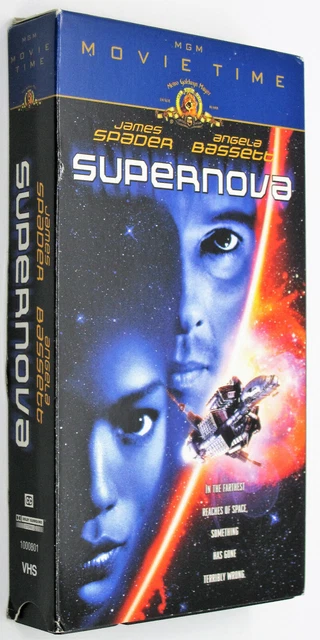 SUPERNOVA VHS 1999 Angela Bassett James Spader Sci-Fi Space Rescue ...