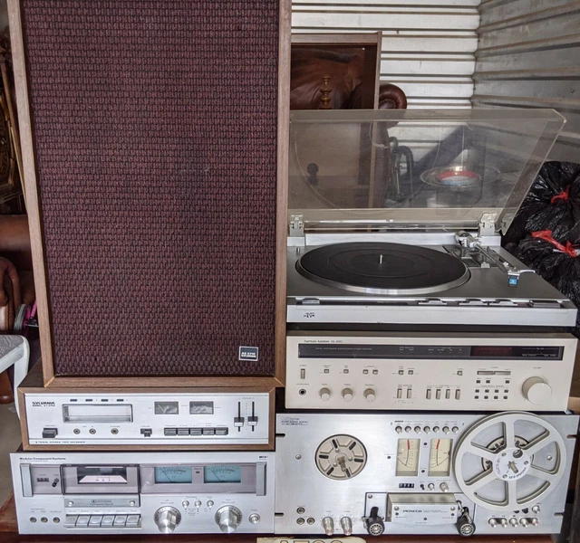 VINTAGE STEREO SYSTEM with turntable $1,345.00 - PicClick