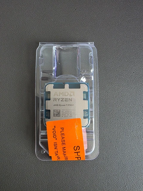 AMD RYZEN 7 9700X CPU 8-Core Processor 3.8GHz (5.5GHz Turbo) AM5 9th ...