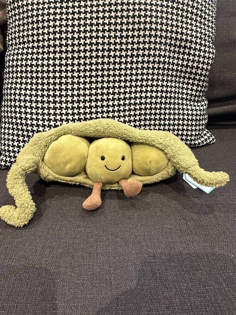 JELLYCAT AMUSEABLES PEA in a Pod (retired) - BNWT £50.00 - PicClick UK