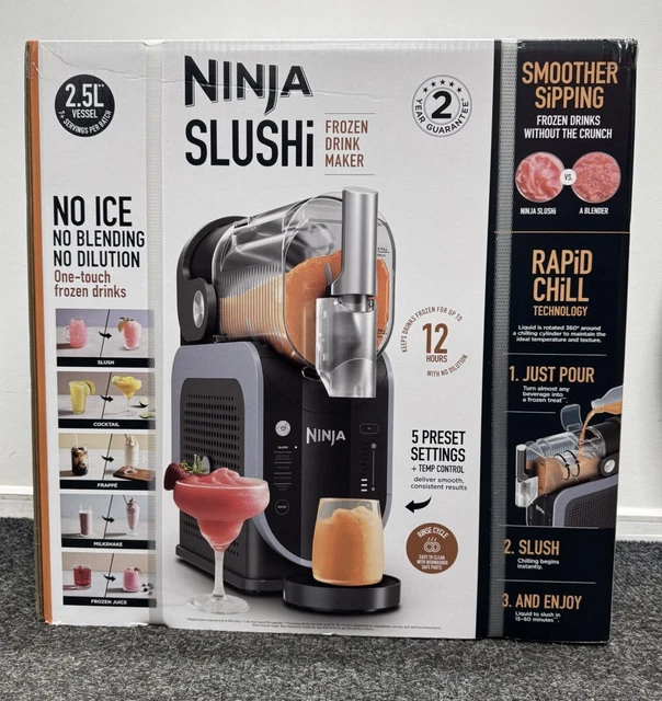 NINJA SLUSHI FROZEN Drinks Maker FS301UK Slushy Slush Machine - NEW ...
