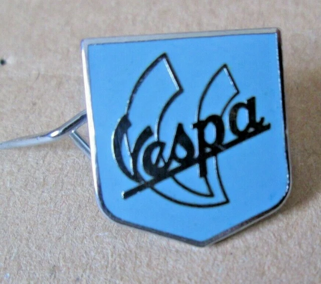VESPA MOTORCYCLE ENAMEL Badge 1950/60s Made by Motorcycle Accessories ...