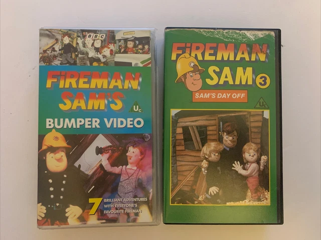FIREMAN SAM 3 Sam's Day Off & Bumper Video - cassettes vidéo vhs - BBC ...