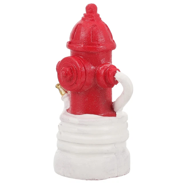 GARDEN MINIATURE FIRE Hydrant Statue Lifelike Fire Hydrant Ornament ...