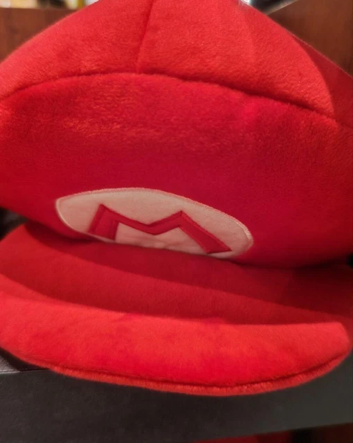 MARIO PLUSH HAT Cap USJ Super Nintendo World Universal Studios Japan ...