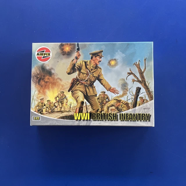 AIRFIX TOY SOLDIERS Boxed British Infantry WW1 HO-OO 1/72 Scale Sealed ...