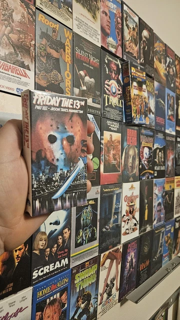 MINI VHS REPLICA Magnets 2 1/2 x 4 1/2' lots of titles Many Movies £12. ...