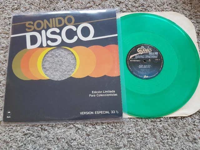 MIAMI SOUND MACHINE/ Gloria Estefan - Dr. Beat 12'' Disco GREEN VINYL ...
