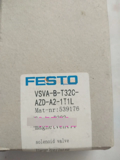 ONE FESTO VSVA-B-T32C-AZD-A2-1T1L 539176 solenoid valve NEW $113.48 ...