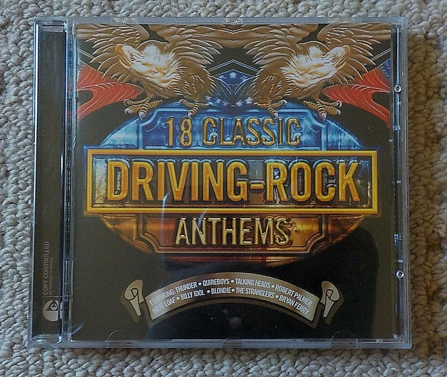 18 CLASSIC DRIVING Rock Anthems - Various Artists - CD COMPILATION ...