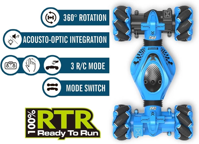 4WD RC STUNT Car 360° Hand Gesture Sensing Off-Road Car Gift Remote ...