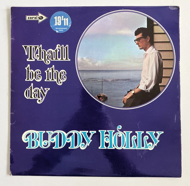 BUDDY HOLLY THAT'LL Be The Day LP 33rpm 12" UK RARE 1970 CORAL Reissue VG+/VG+ £29.79 - PicClick UK