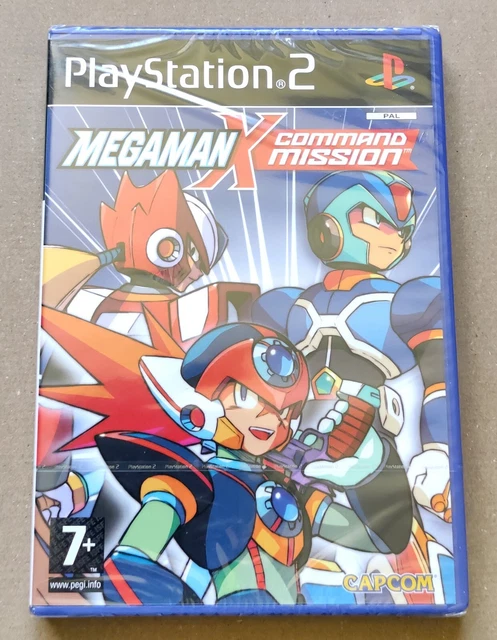 MEGAMAN X COMMAND MISSION PS2 Playstation 2 PAL lungo inglese. (strappo ...