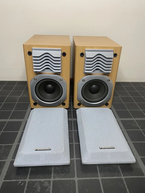 PANASONIC SB-PM03 HI-FI Stereo Bookshelf Speakers 6ohms 30w £16.99 ...