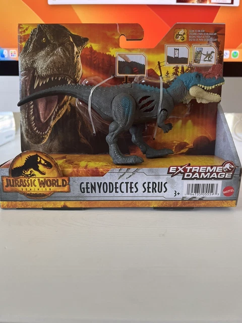 MATTEL JURASSIC PARK Genyodectes Serus Dinosaur 6.5 in Action Figure ...