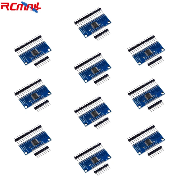 10PCS CD74HC4067 16-CHANNEL Analog Digital Multiplexer Breakout Board ...