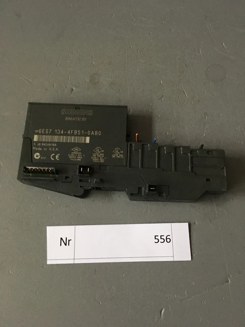 SIEMENS S7 ANALOG Eingangsmodul 2AI Nr 6ES7 134-4FB51-0AB0 + 6ES7 193 ...