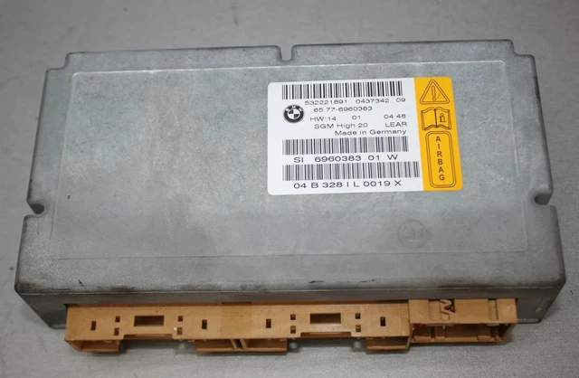 AIRBAG ECU ECU with gateway module 6960383 BMW 5er 530d E61 Bj.04 £126. ...
