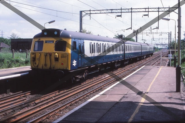 RAILWAY LOCOMOTIVE 35MM Slide – Class 304 Emu At Winsford Station 1983 ...
