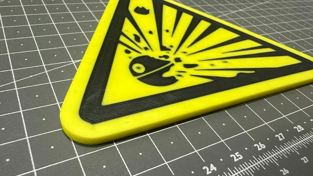 STAR WARS DEATH Star Warning - 3D Printed Sign £6.04 - PicClick UK