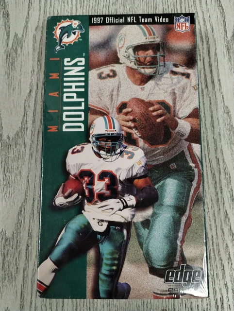 MIAMI DOLPHINS 1997 Official NFL Team Video VHS – Brand New & Sealed £ ...