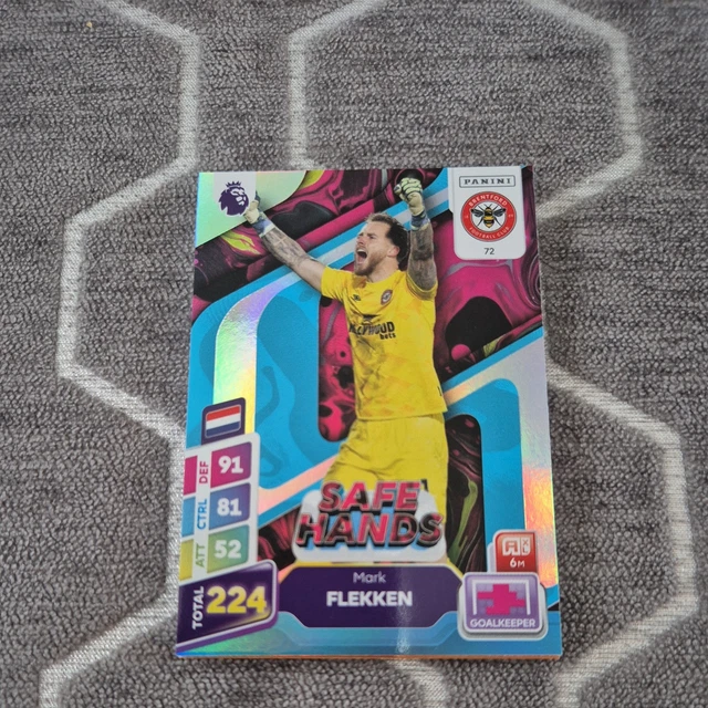 PANINI ADRENALYN XL Plus 2025 Mark Flekken Safe Hands Brentford # 72 £0 ...
