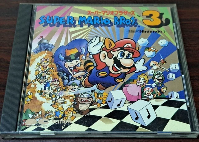 COLONNA SONORA DI Super Mario Bros 3 CD famiglia computer gioco musica ...